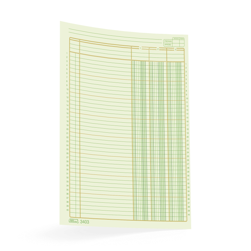 "Tabular de concepto" - Printaform