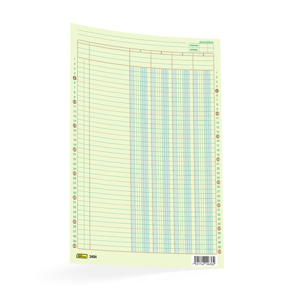 "Tabular de concepto" - Printaform