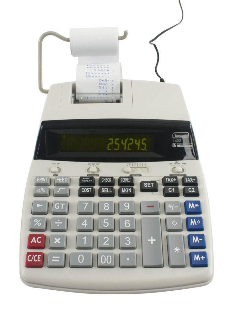 "Calculadoras con impresora" - Printaform