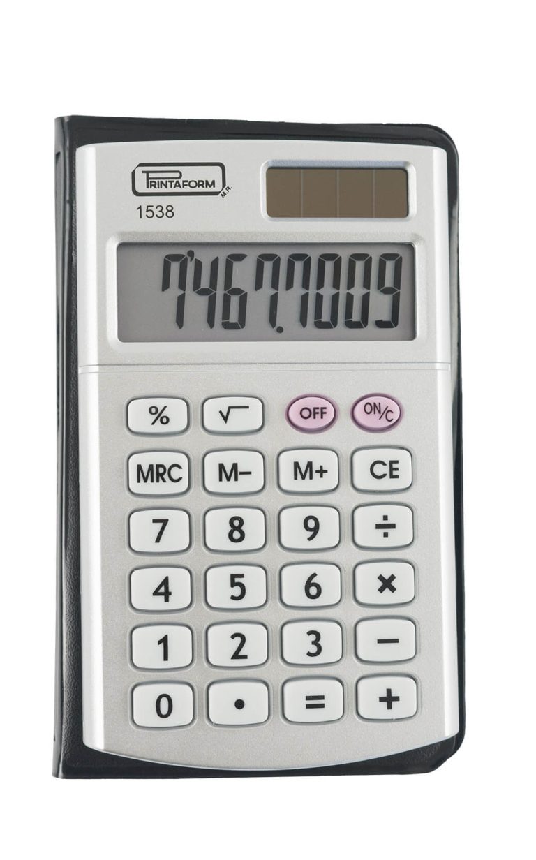 "Calculadoras escolares" - Printaform