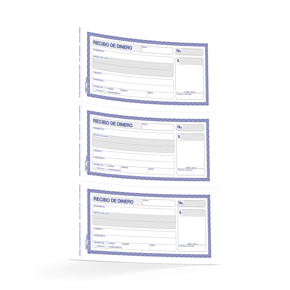 "Recibos de dinero" - Printaform